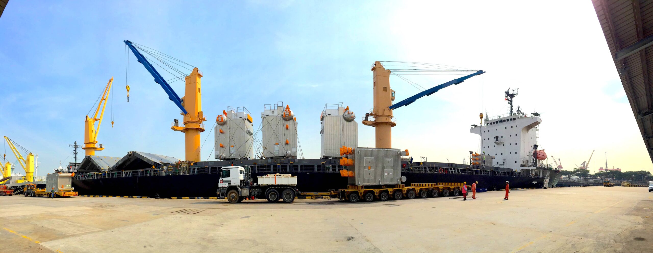 Movement of Economizer & Boilers | Bruhat Logistics